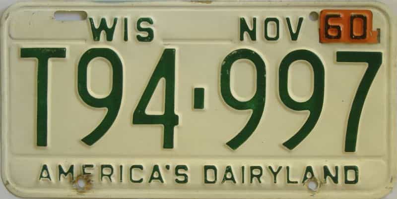 1960 Wisconsin (Single) (#6384) for sale