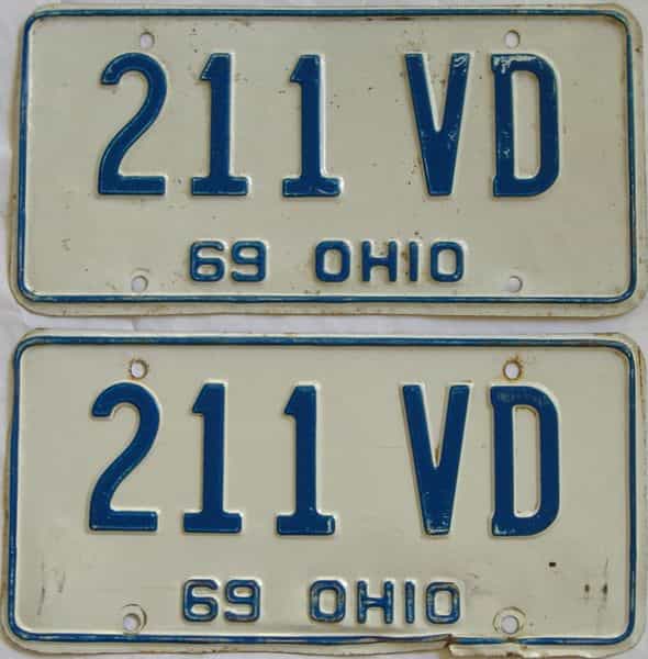 1969 Ohio (Pair) (#6425) for sale