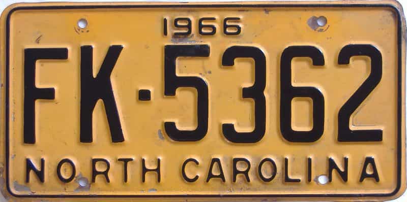 1966 North Carolina (#8045) for sale
