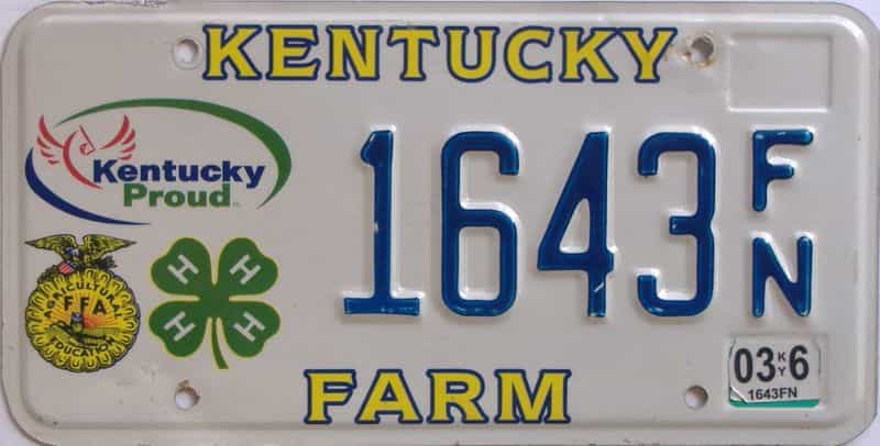2003 Kentucky (Farm) (#8124) for sale - The Tag Dr. Store