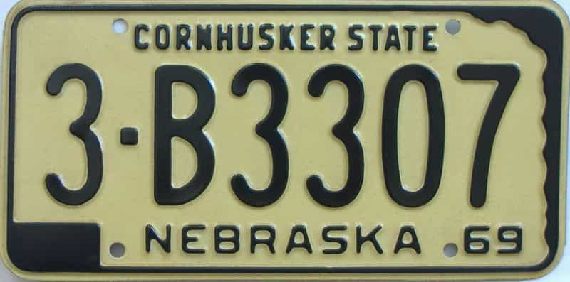 1969 Nebraska (Single) (#8949) for sale