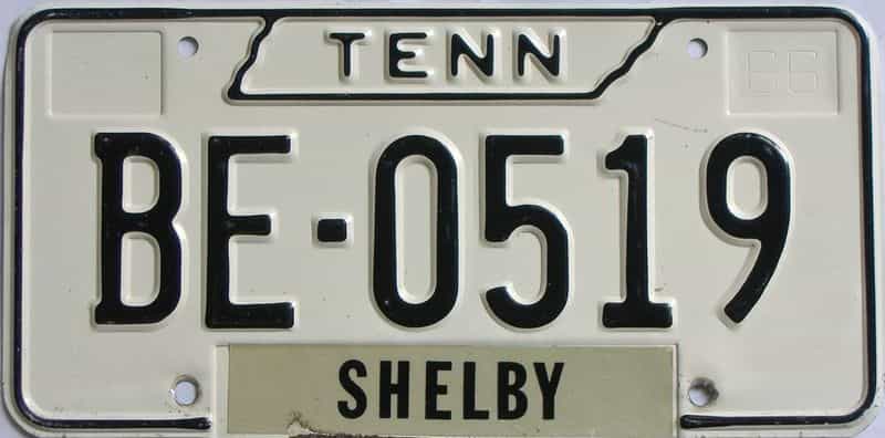 1966 Tennessee (Single) (#9058) for sale