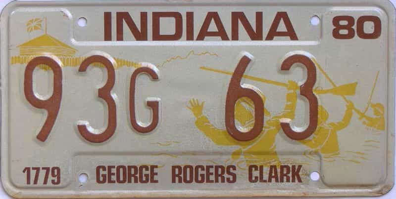 1980 Indiana (#9603) for sale - The Tag Dr. Store