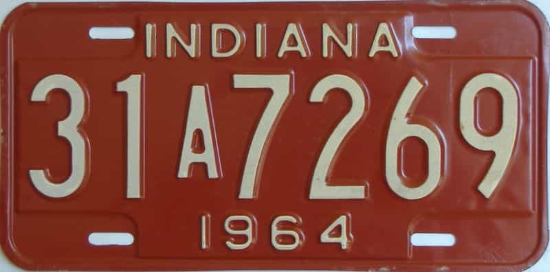 1964 Indiana (#9978) for sale - The Tag Dr. Store