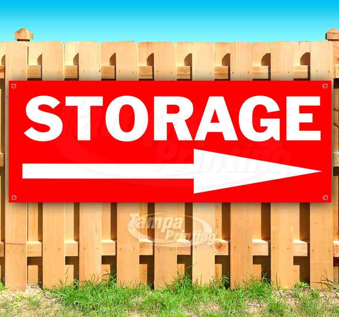 Storage 13 oz Vinyl Banner With Metal Grommets - Walmart.com