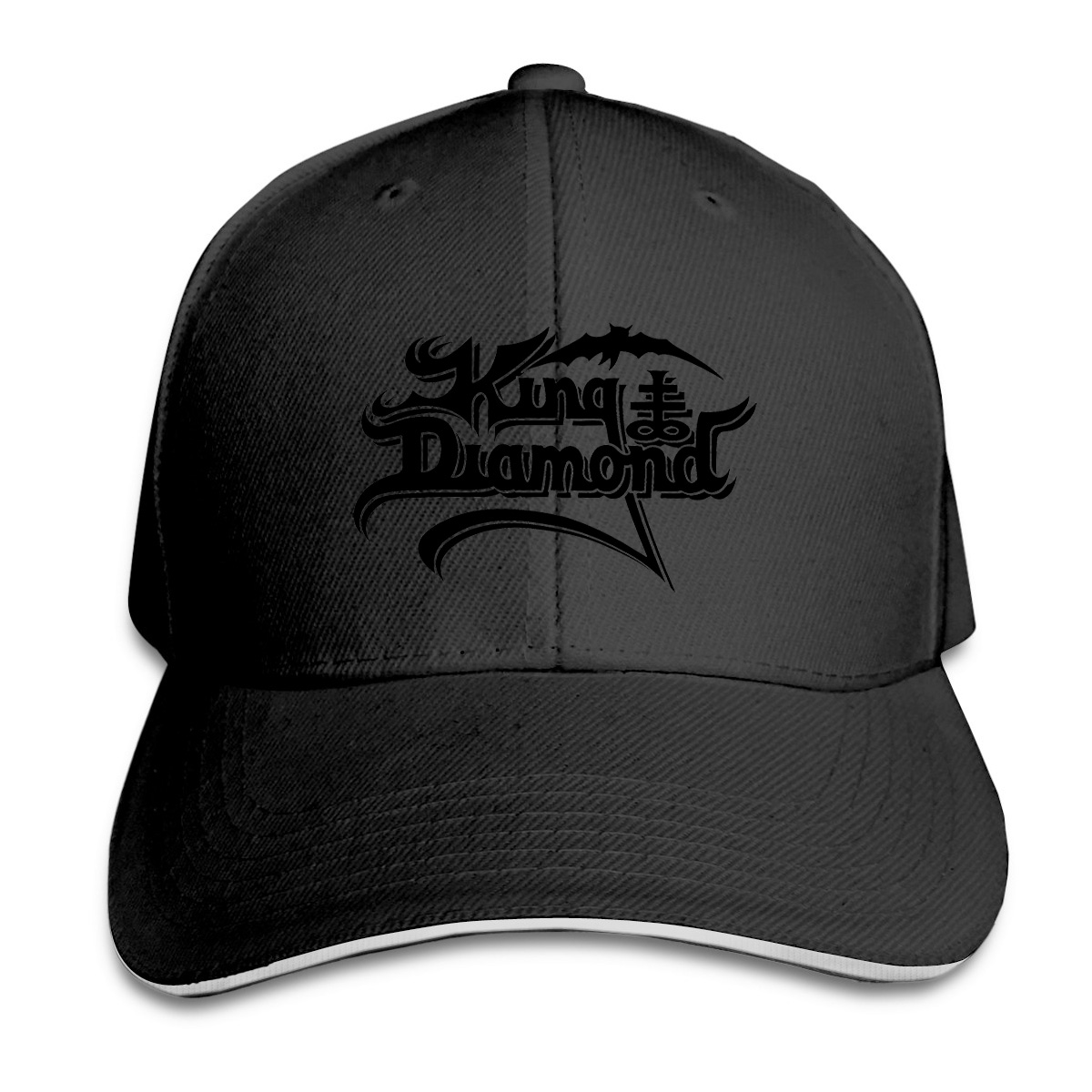 King Diamond Mercyful Fate Danish Bands Snapback Baseball Caps Hat - Tanga