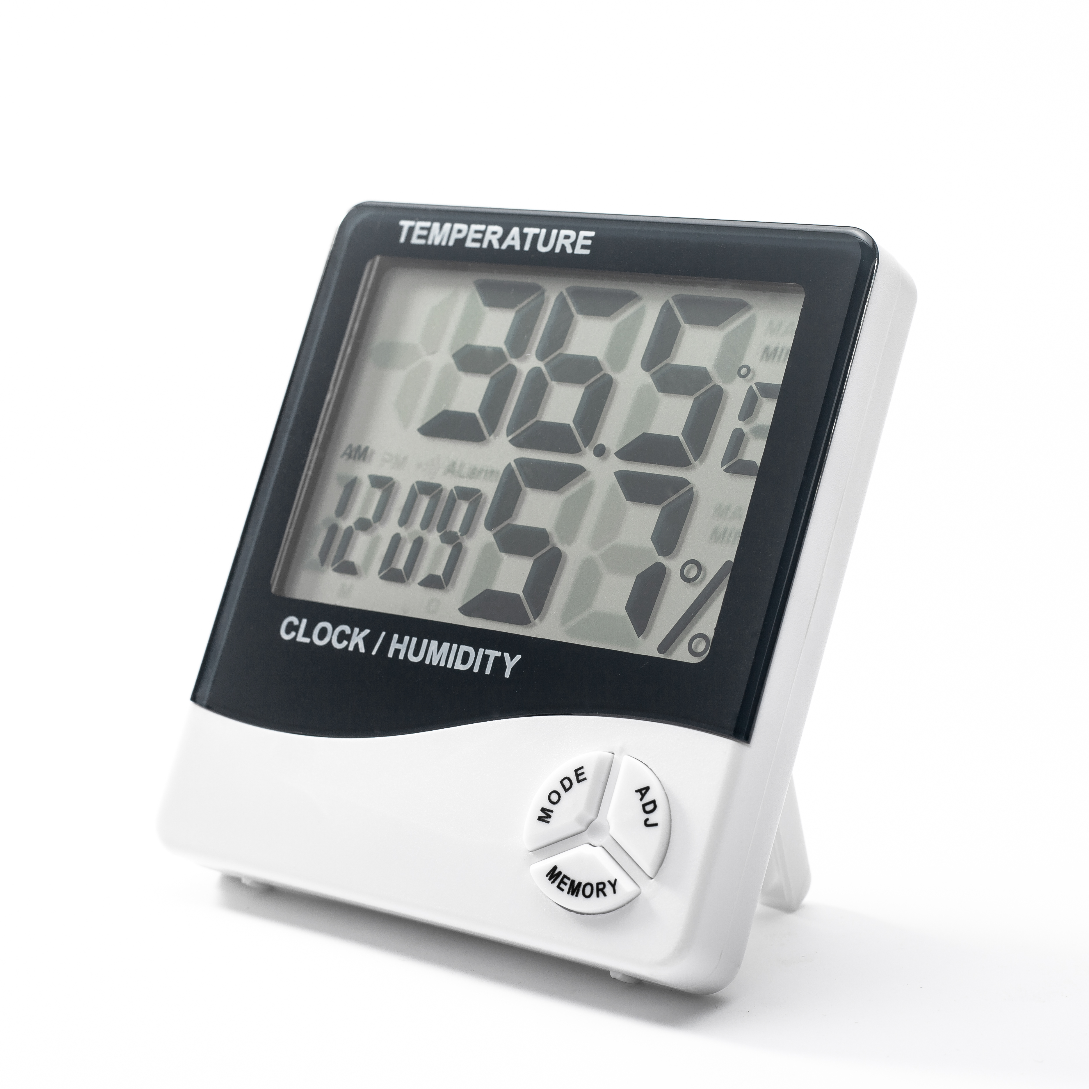 Large Display Digital Thermometer Humidity Temperature Monitor - Tanga