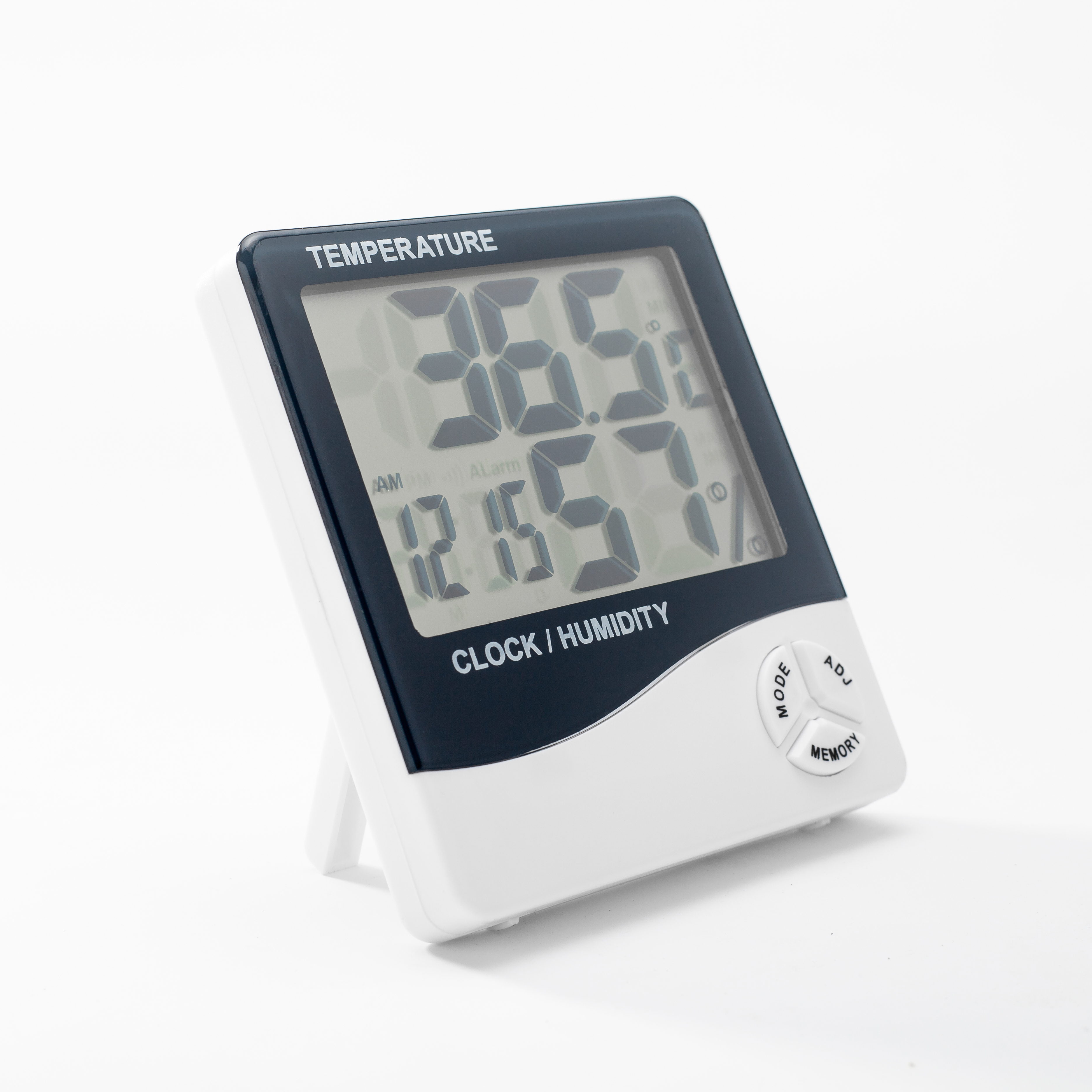 Large Display Digital Thermometer Humidity Temperature Monitor - Tanga