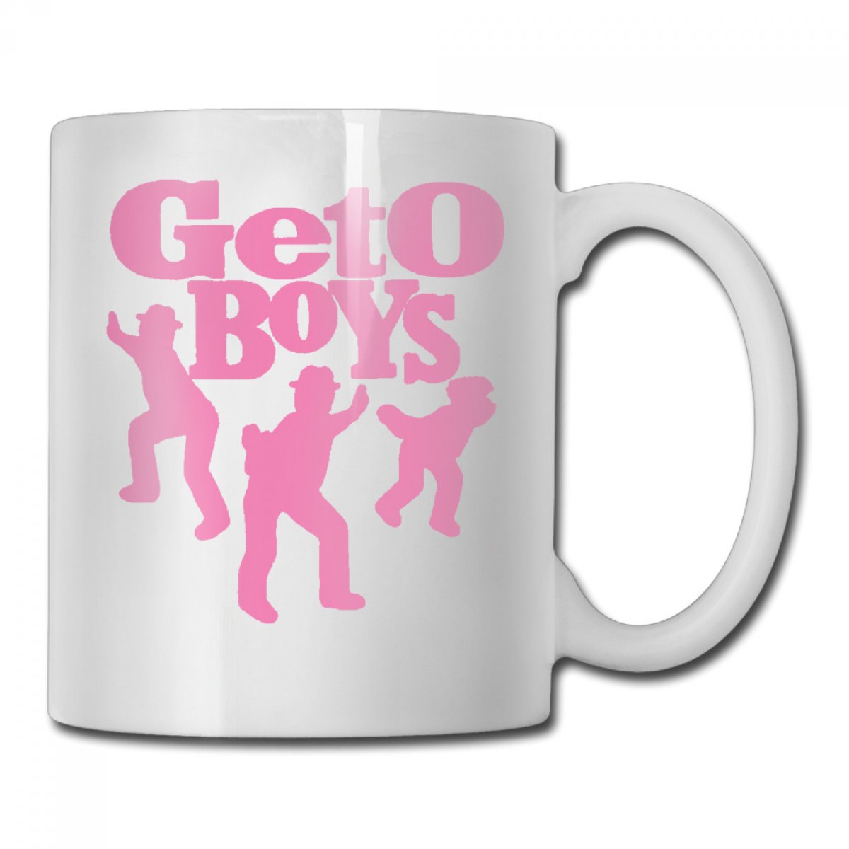The Geto Boys Logo Mugs White Ceramic Water Cups - Tanga