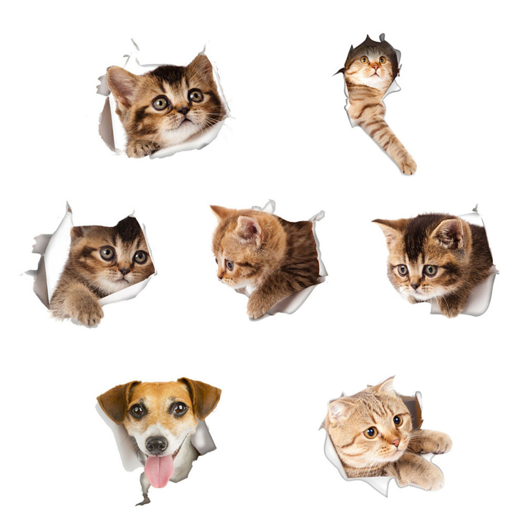 Cat 3D Wall Sticker Decor - Tanga