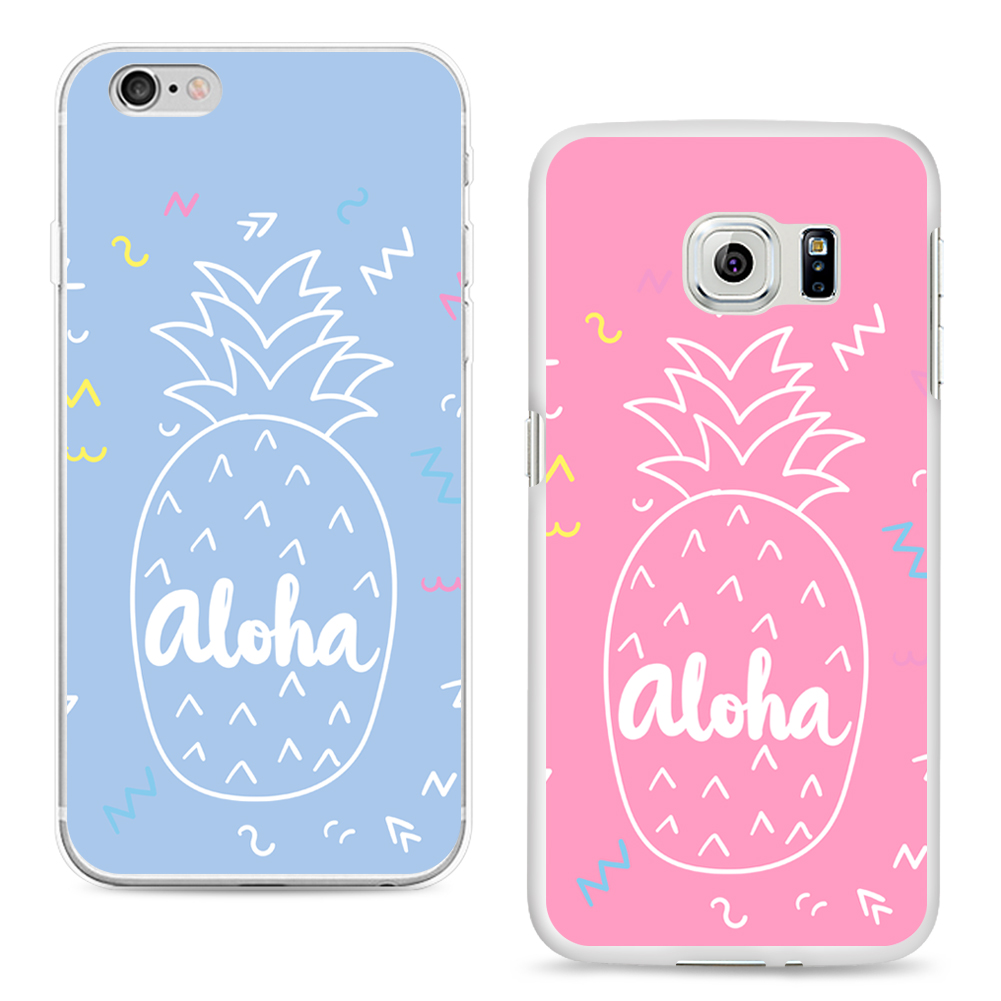 Pineapple Phone Protective Back Case Cover iPhone 6 Samsung Galaxy S6 ...