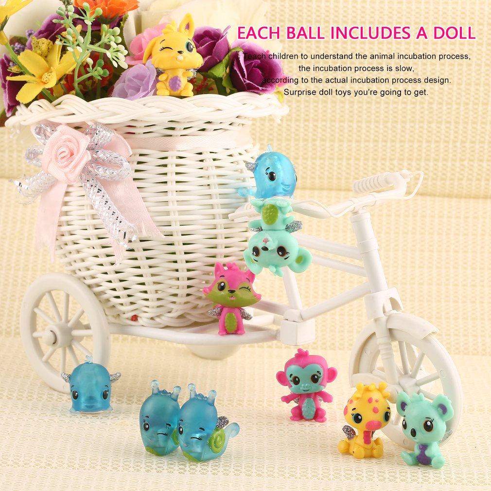 Surprise Hatching Eggs Toy+Doll Toy Hatch Animals Toy Kids Educational ...