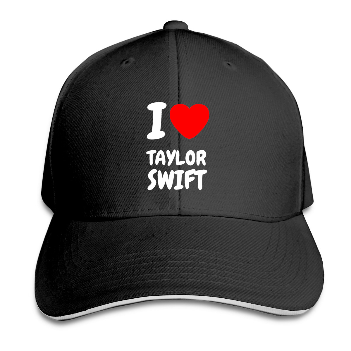 I Love Taylor Swift Snapback Baseball Caps Hat - Tanga