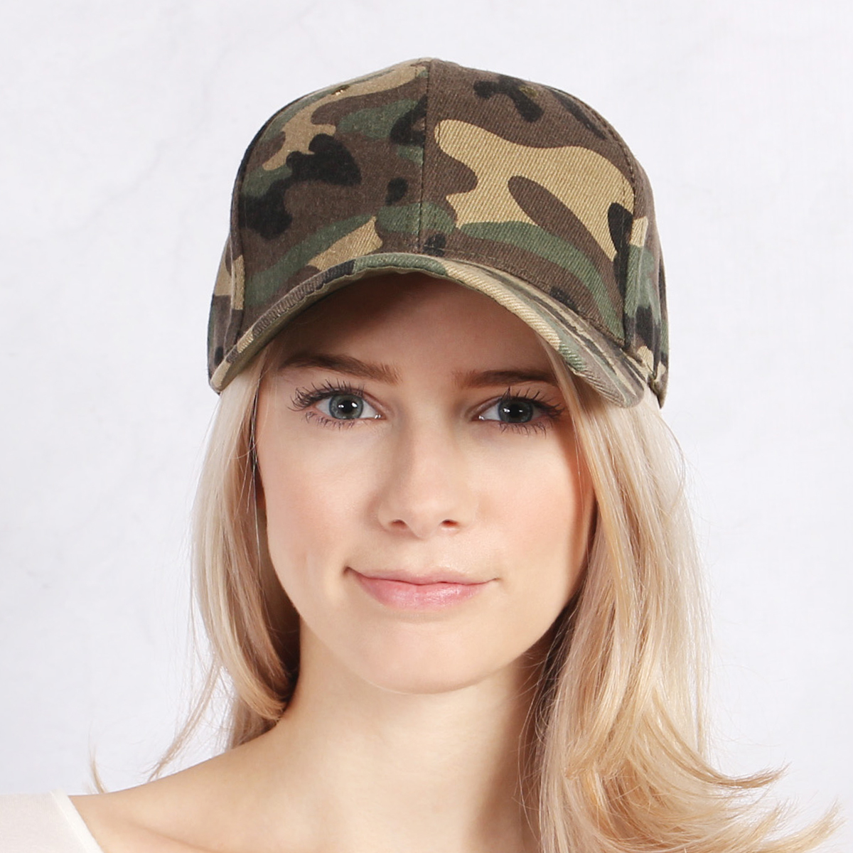 Camouflage Baseball Cap - BelleChic