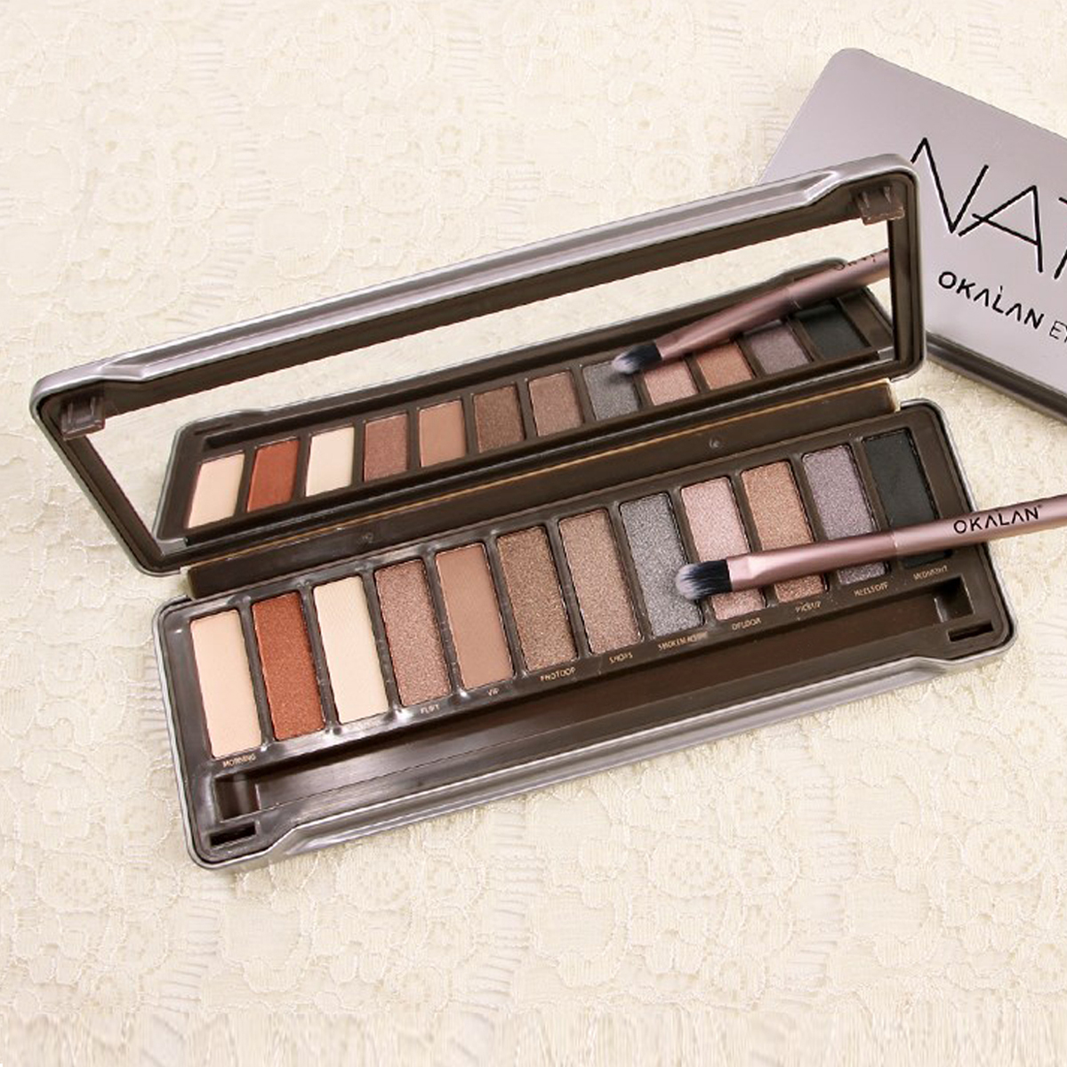 Natural Eyeshadow Palette - BelleChic