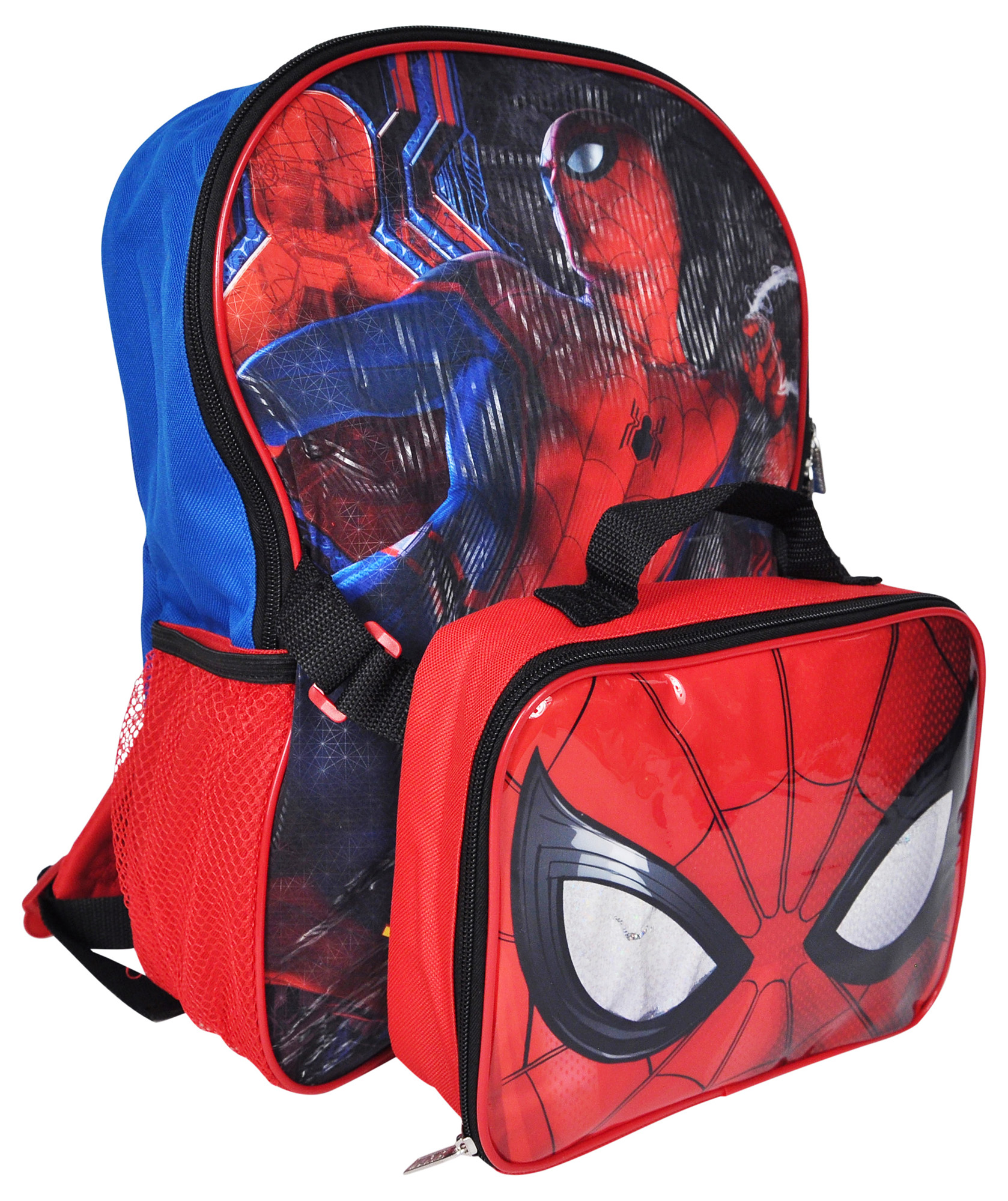 Marvel Spider-Man Boys Backpack with Detachable Lunch bag 2Pcs - Tanga