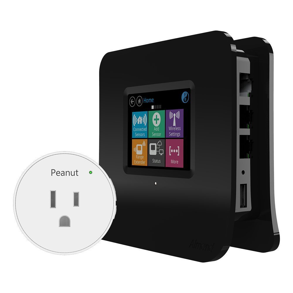 Securifi Almond 2015 Touchscreen Router WiFi Extender + Peanut Smart ...