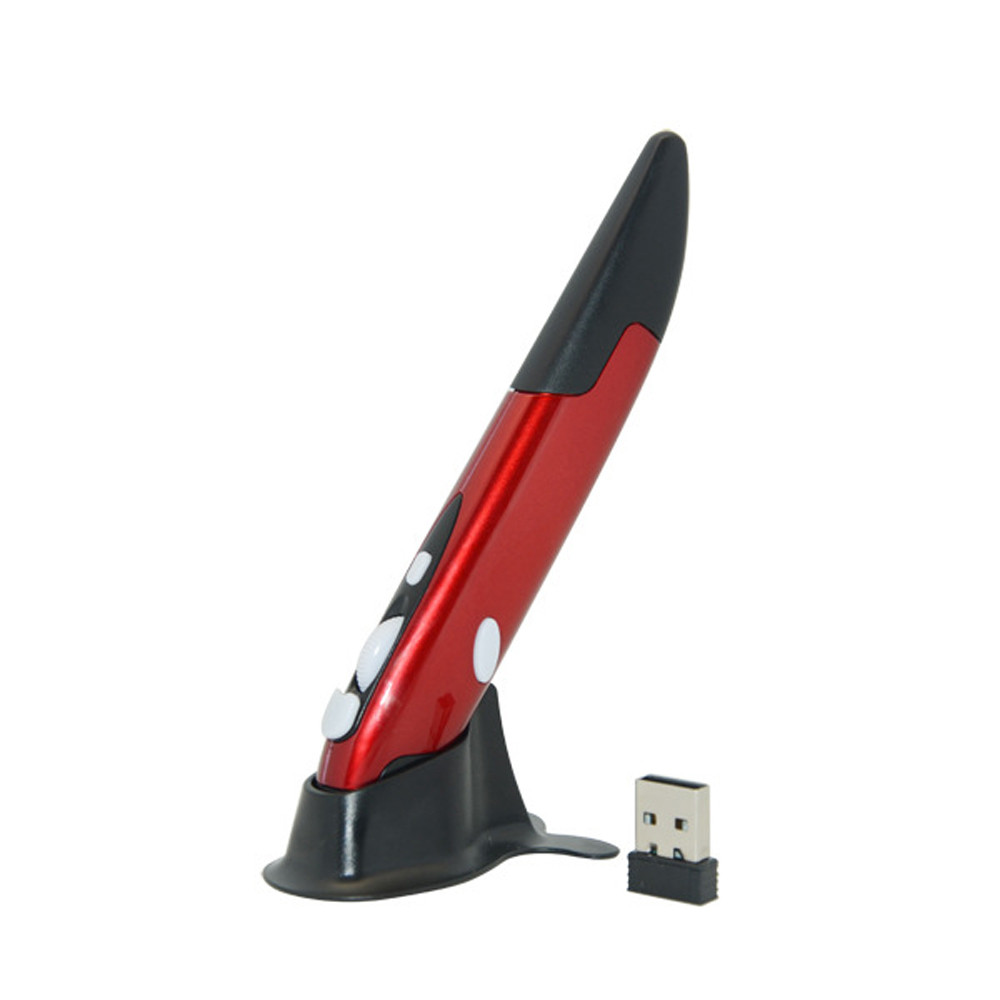 2.4GHz PR-03 Optical USB Wireless Pen Mouse - Tanga