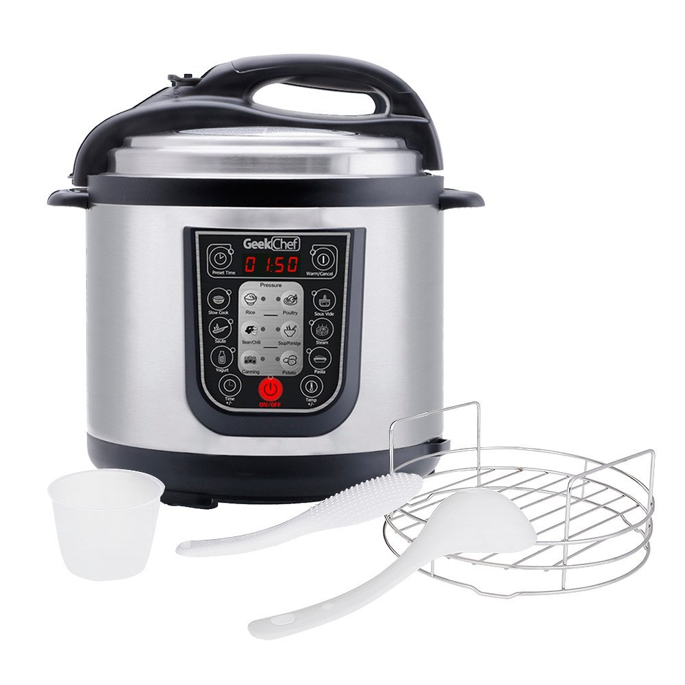 GeekChef 11-in-1 Multi-Functional Electric Pressure Cooker - Tanga