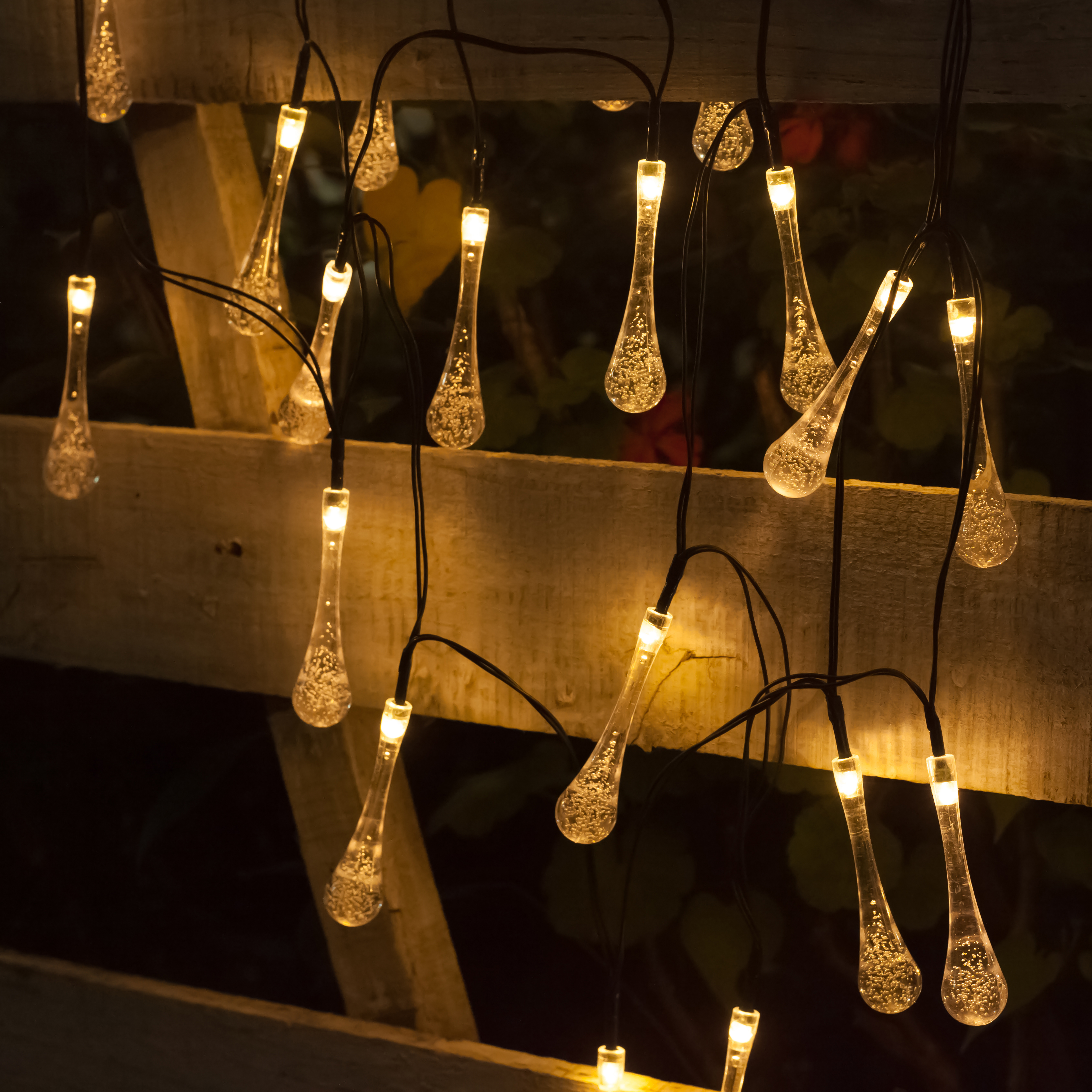 20 LED Water Drop Fairy String Lighting for Outdoor - BelleChic