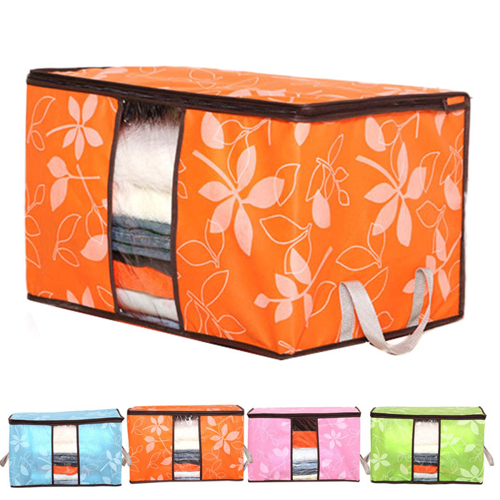 Flower Printed Quilt Storage Bags - BelleChic