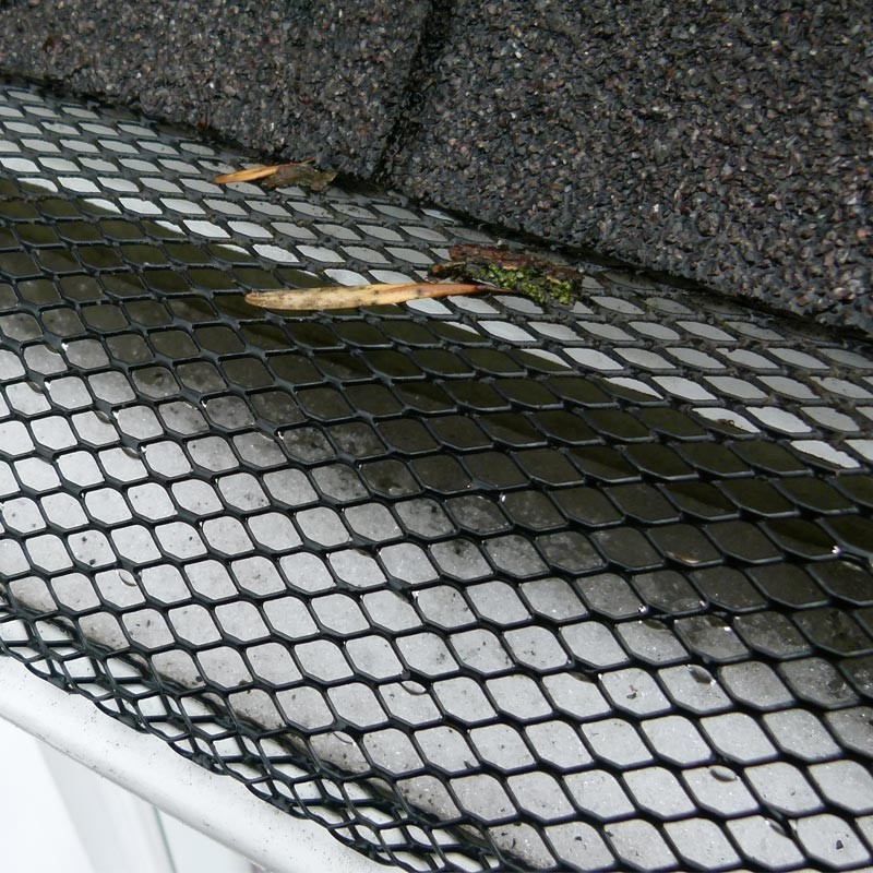 Gutter Guard Mesh Leaf & Debris Screen Filter with Easy Installation ...