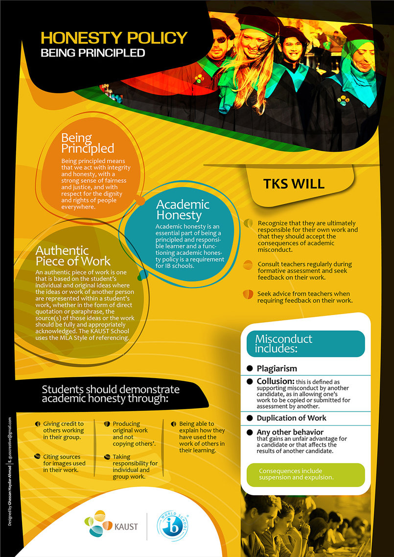 HONESTY POLICY POSTERS من تصميم Ghassan Haydar- 4872_ghassan