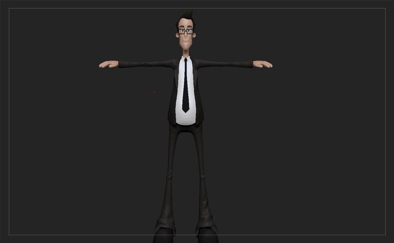 Stylized Male character من تصميم Yazan Abeidoh- yazanabeidoh199649