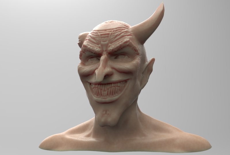 demon head - By Mohammed Alsharif- mohammedalsharif264077 :: Tasmeem ME