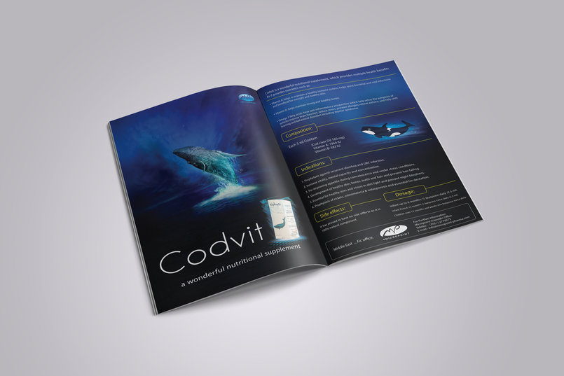 Codvit - Medical brochure من تصميم Mostafa AbouZed- 588_tifa96