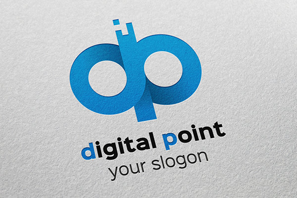 digital point logo من تصميم Aboanas Hajjallawi- aboanashajjallawi188926