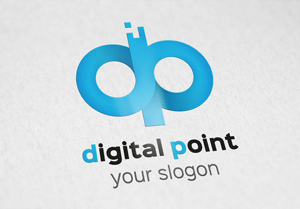 digital point logo من تصميم Aboanas Hajjallawi- aboanashajjallawi188926