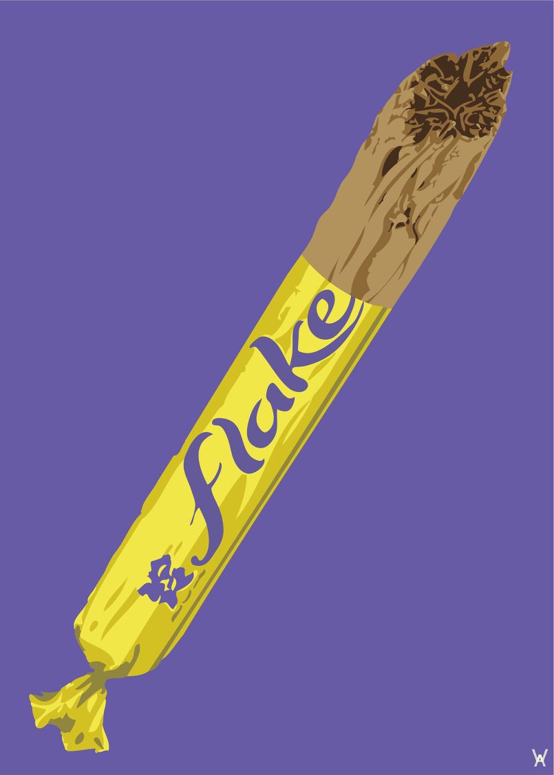 Flake Chocolate Posters من تصميم Wafaa Abu Saadah- 4576_wafaa