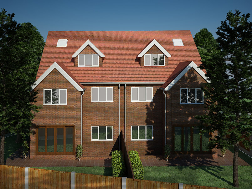 Twin Unit realistic rendering - By Sohaib Khan- 5085_sohaib :: Tasmeem ME