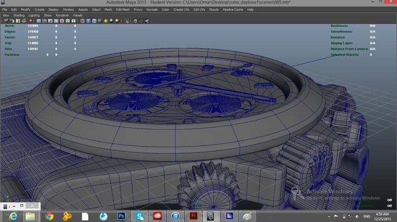 2d short movie and a 3d rolex daytona - By Omar Al Awaideh ...