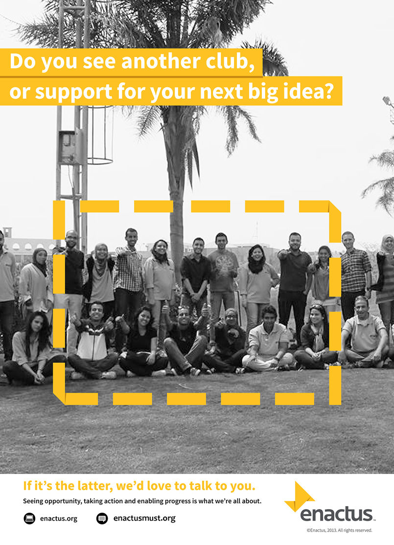 enactus must flyers - By Ehab Khorshid- EhabKhorshid :: Tasmeem ME