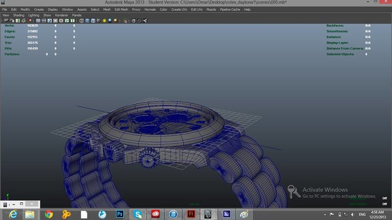2d short movie and a 3d rolex daytona - By Omar Al Awaideh ...