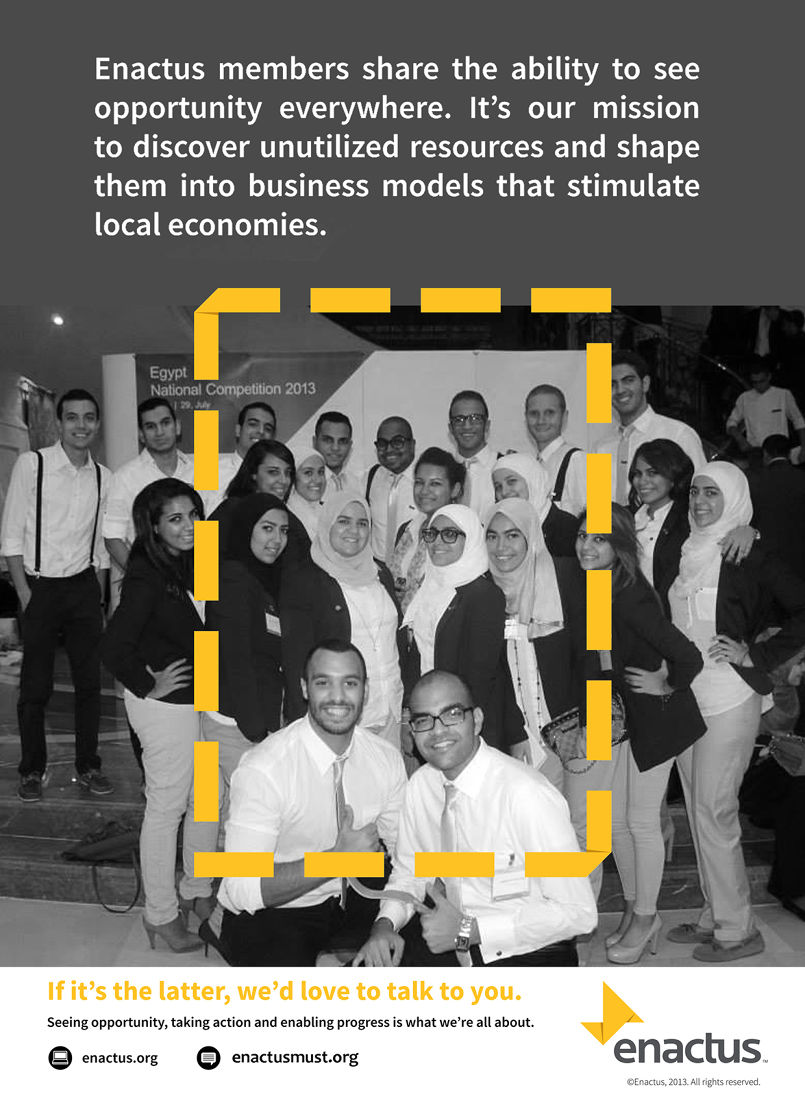 enactus must flyers - By Ehab Khorshid- EhabKhorshid :: Tasmeem ME
