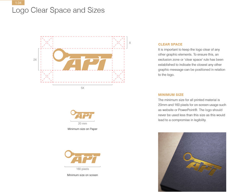 APT Brand Guidelines من تصميم Mohammed Siyamand- mohammedsiyamand182747