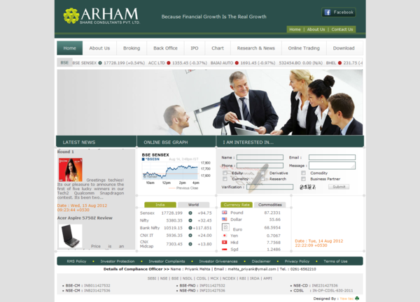 Arham Share - By Ravi Desai- ravidesai :: Tasmeem ME