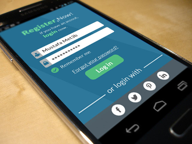 Mobile UI template 1 - By Mustafa El-Sherbiny- 212042_mustafa :: Tasmeem ME