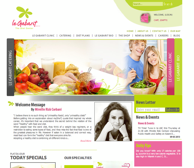 Le Gabarit website - By Mery Zakkak- 5251_mery :: Tasmeem ME