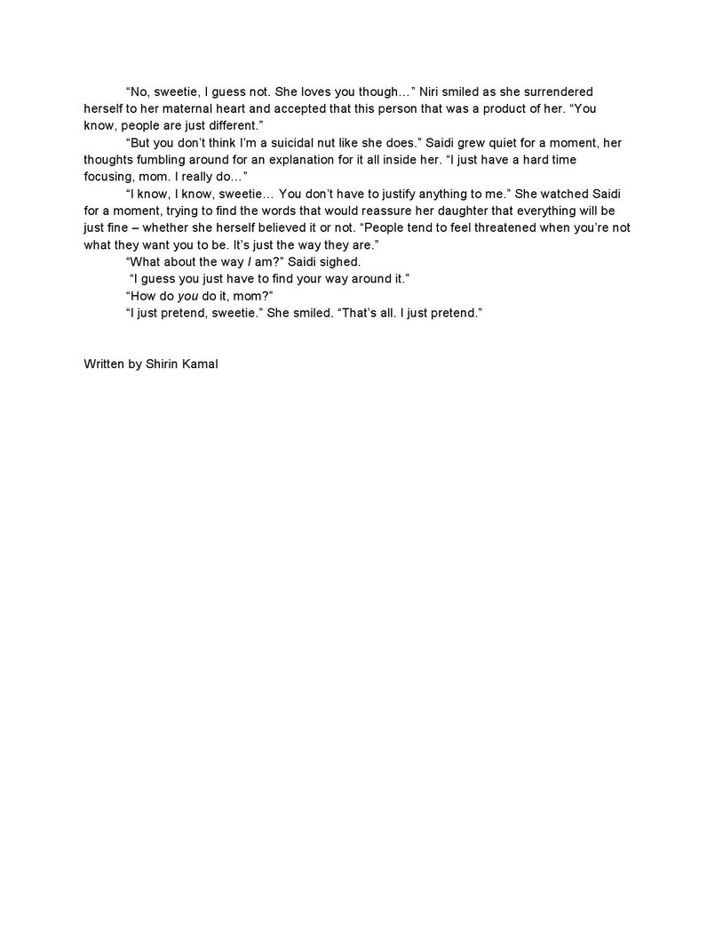 Fiction Sample - By Shirin Kamal- 144_shirin :: Tasmeem ME