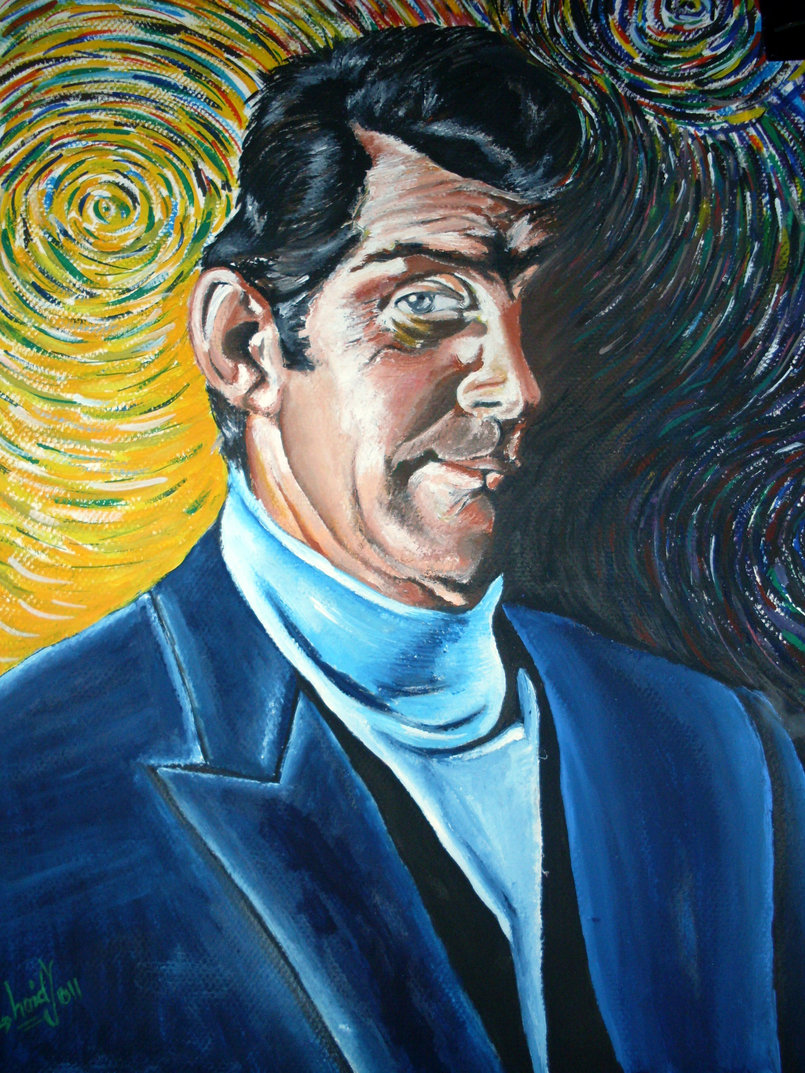 Dean Martin free hand drawing. - By Haidy Amin- 5078_haidy :: Tasmeem ME