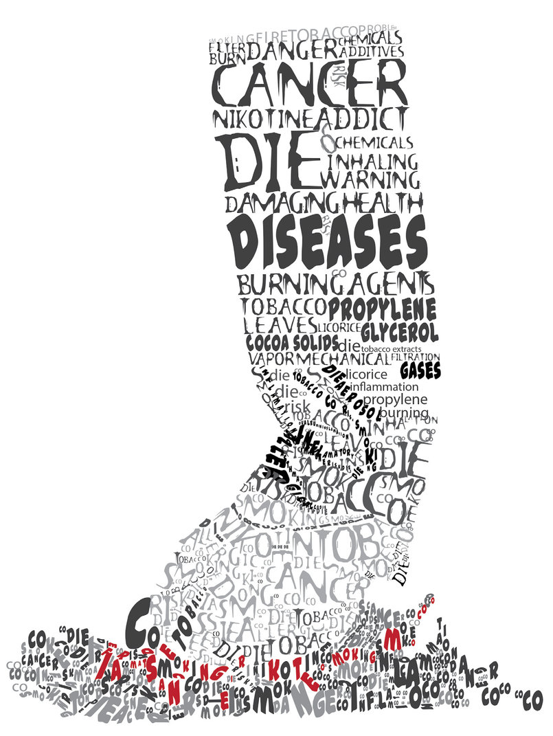 cigarette typography - By Mariam Rihani- 5139_mariam :: Tasmeem ME