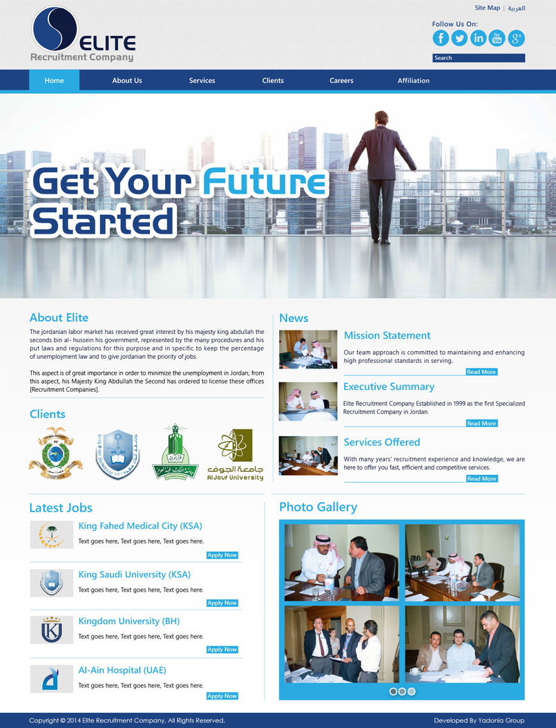 Elite Recruitment Company/ Website - By Riyad Sbeitan- 5393_riyad ...