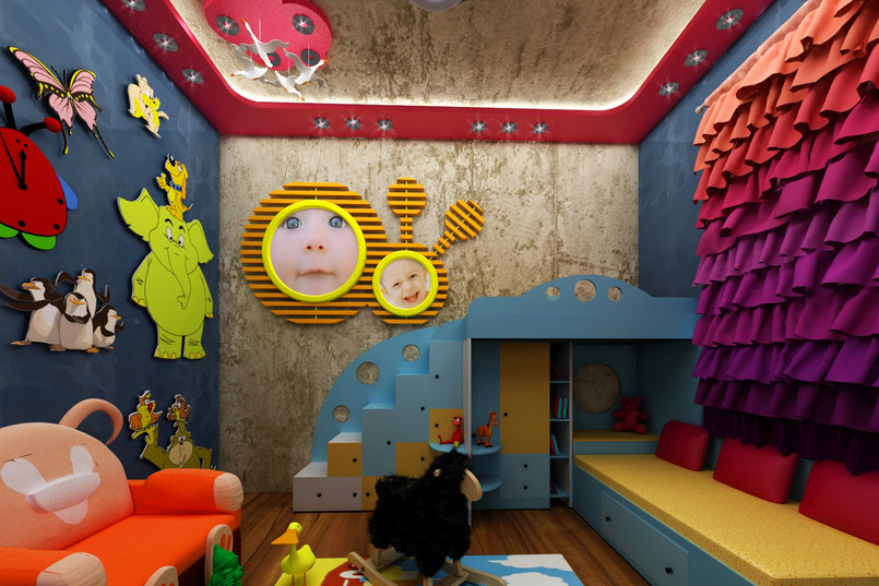 baby room interior design - By Arch Team .- engrudy165391 :: Tasmeem ME