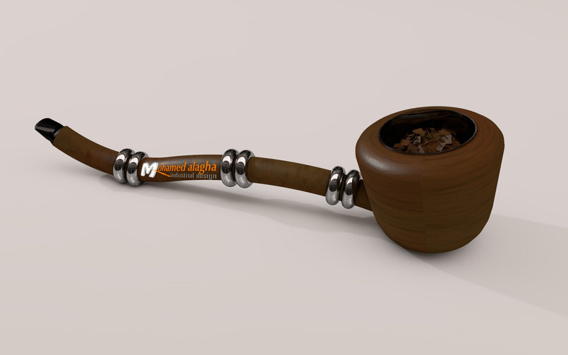Pipe Smokung - By Mohammad Alagha- 4869_mohammad :: Tasmeem ME