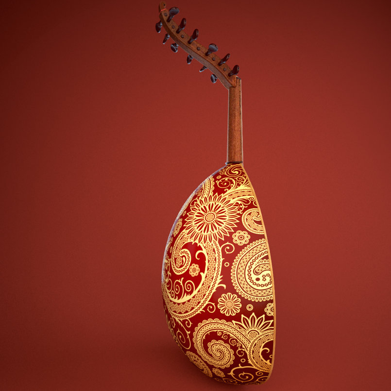 Oud 3D Model - By Moustafa Shaheen- moustafashaheen157450 :: Tasmeem ME