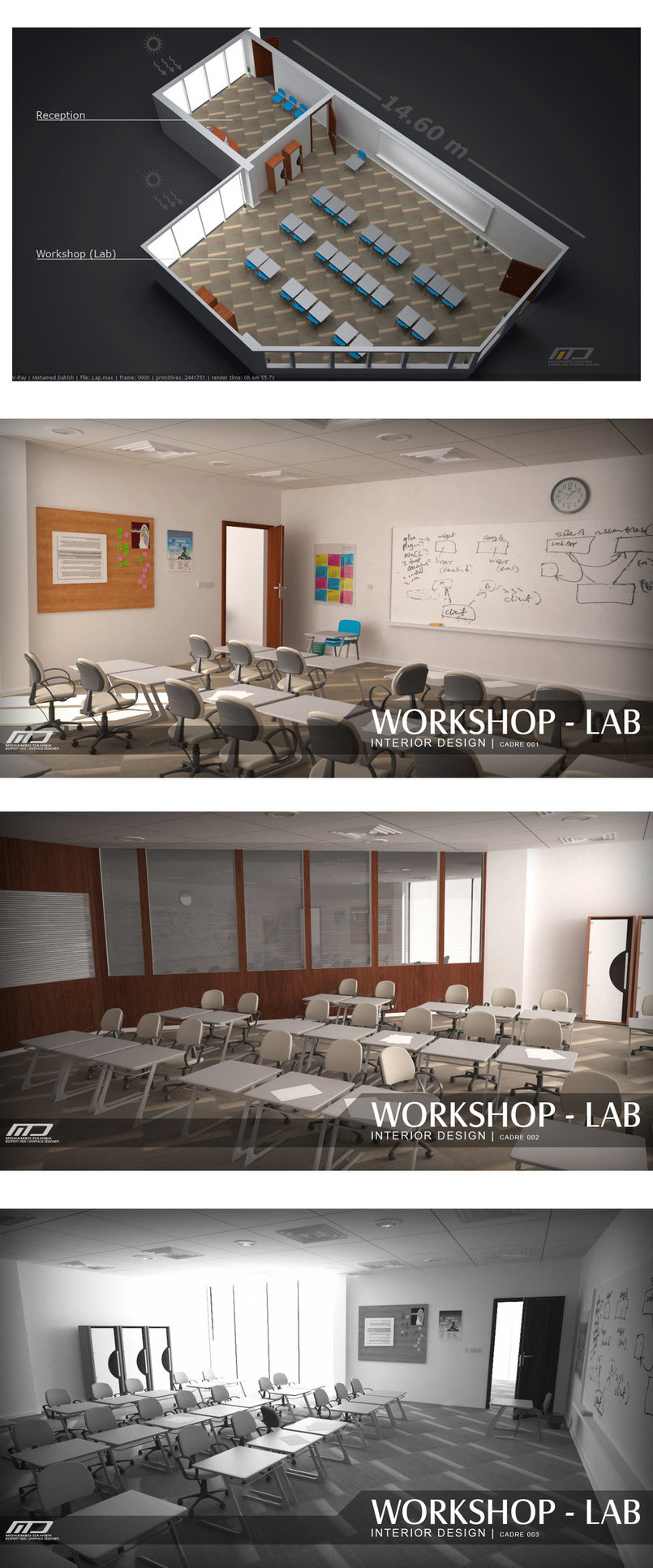 Workshop Lab - Interior Design - By Mohamed Dahish- 166160_mohamed ...
